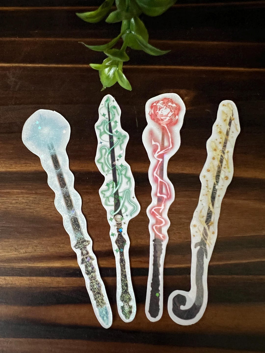 Holographic Wizard Wand Sticker | Magic Spell Casting Sticker |magical ...