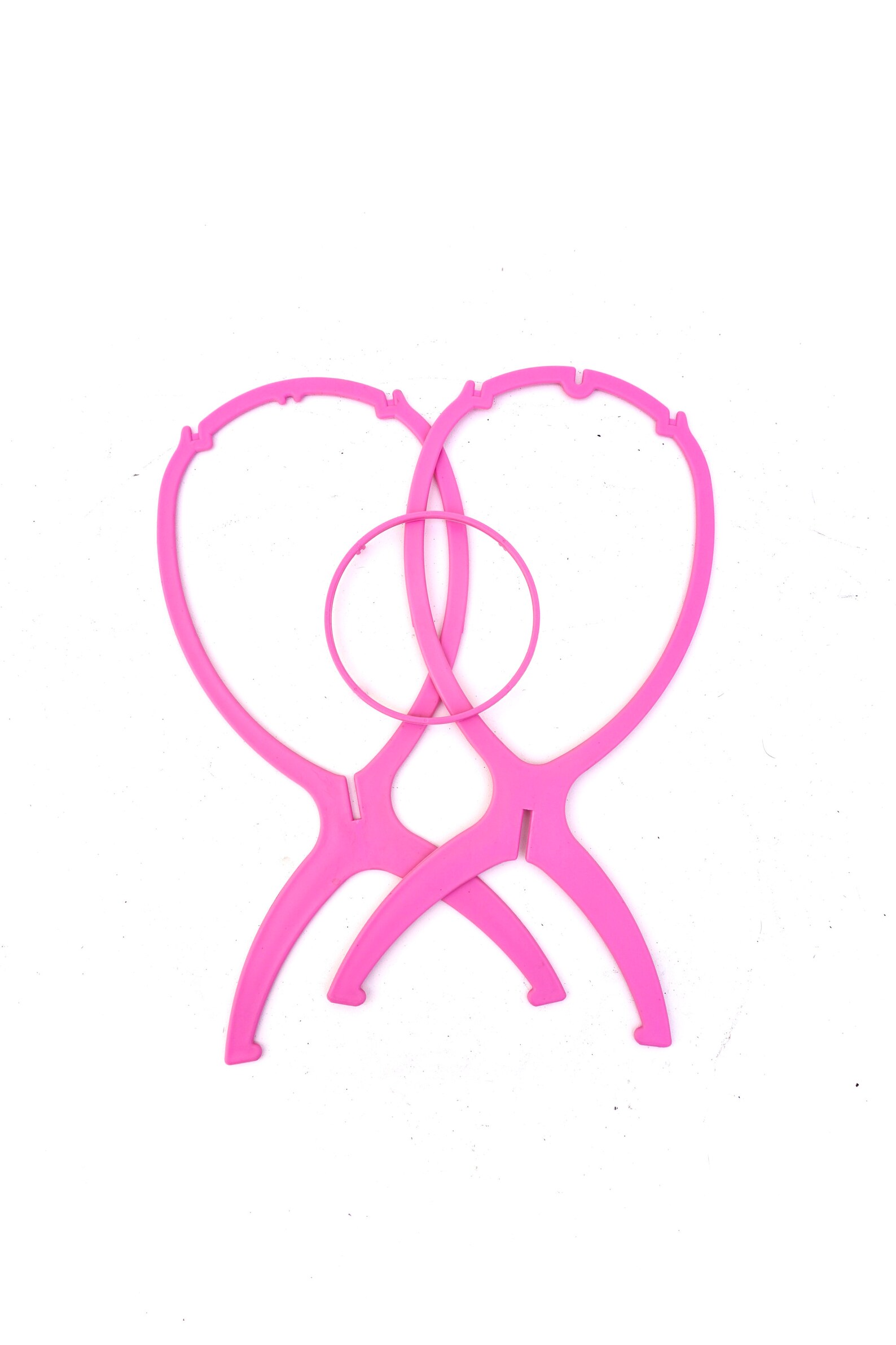 Vintage Hat Stand Pink Plastic Freestanding Hat or Wig | Etsy