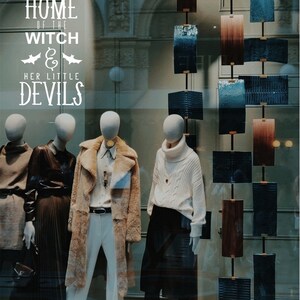 Halloween Window Sticker Home of the Witch Vinyl Decal Halloween Decor ...