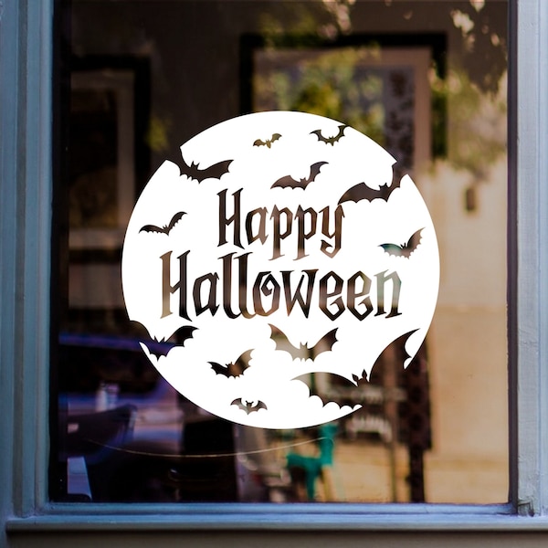 Halloween Decal - Etsy