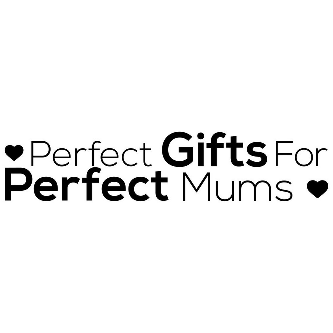 Perfect Gifts for Perfect Mums Shop Window Sticker Mother's Day Retail ...