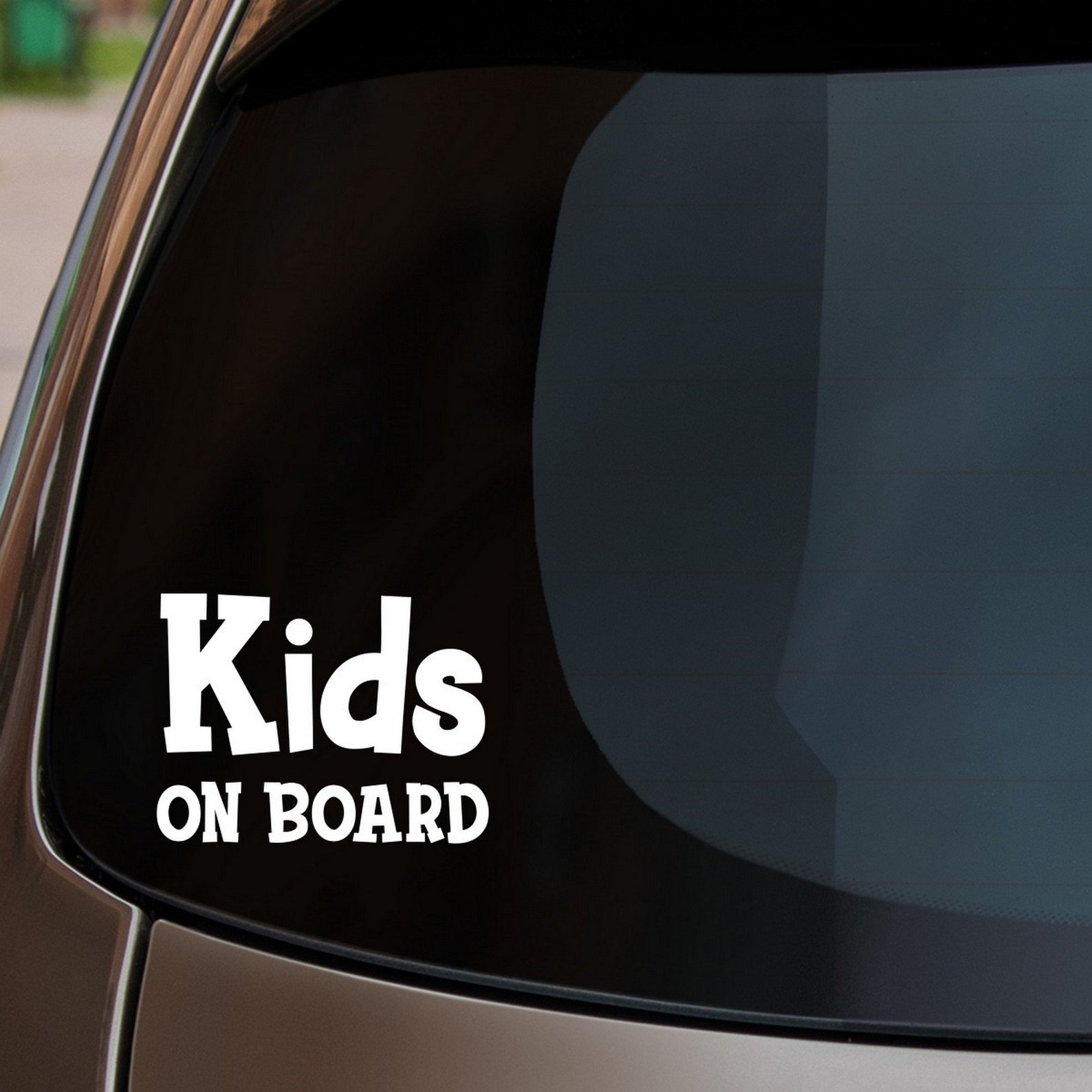 Kids on Board Car Sticker Window Bumper Fun Funny Stickers Children ...