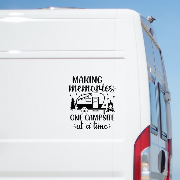 Large Campsite Decals Etsy