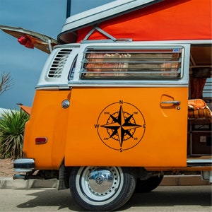 Compass Sticker Large Caravan Stickers Motorhome RV Truck Decal ...