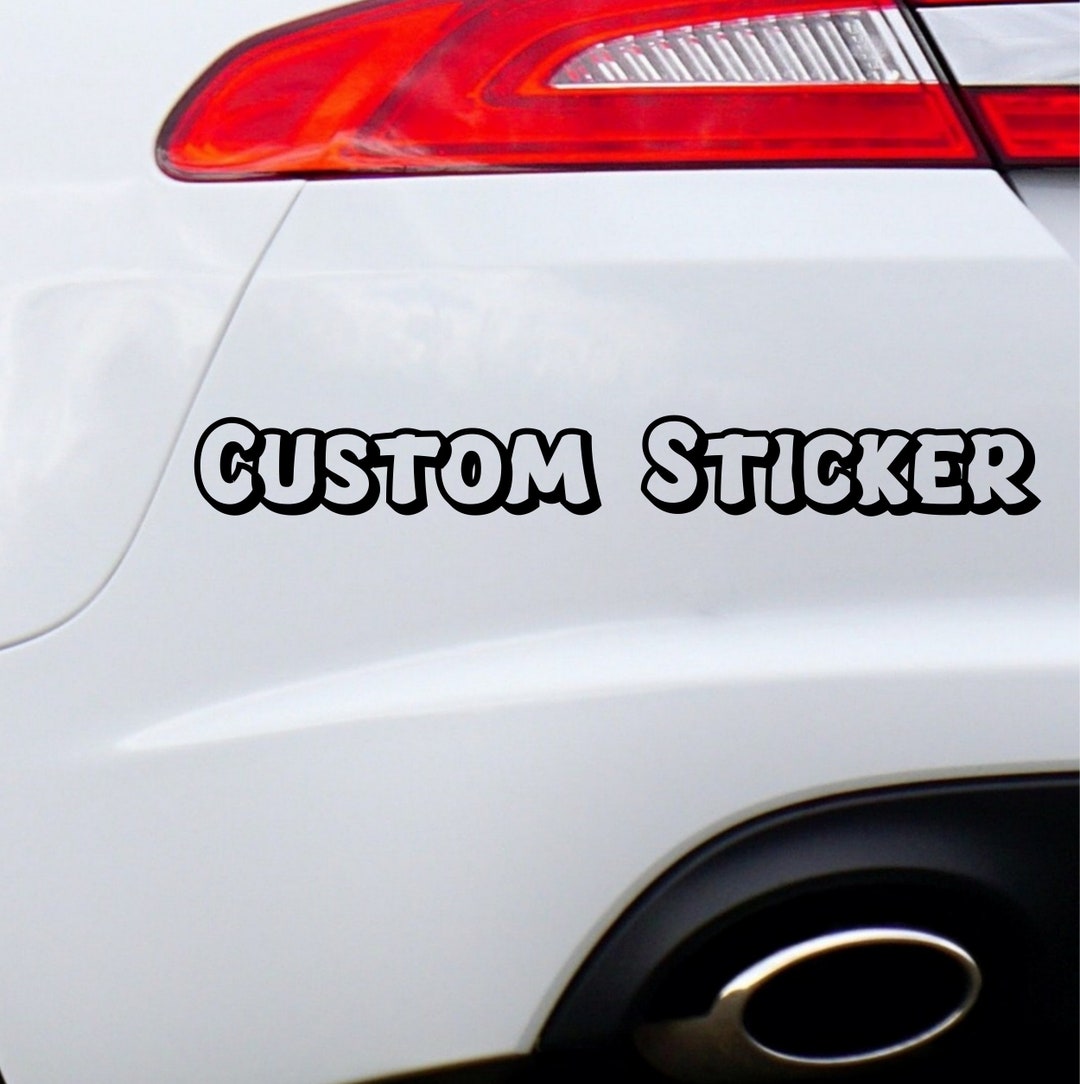 Personalised Stickers | Personalised Name Decals | Van Camper Caravan ...