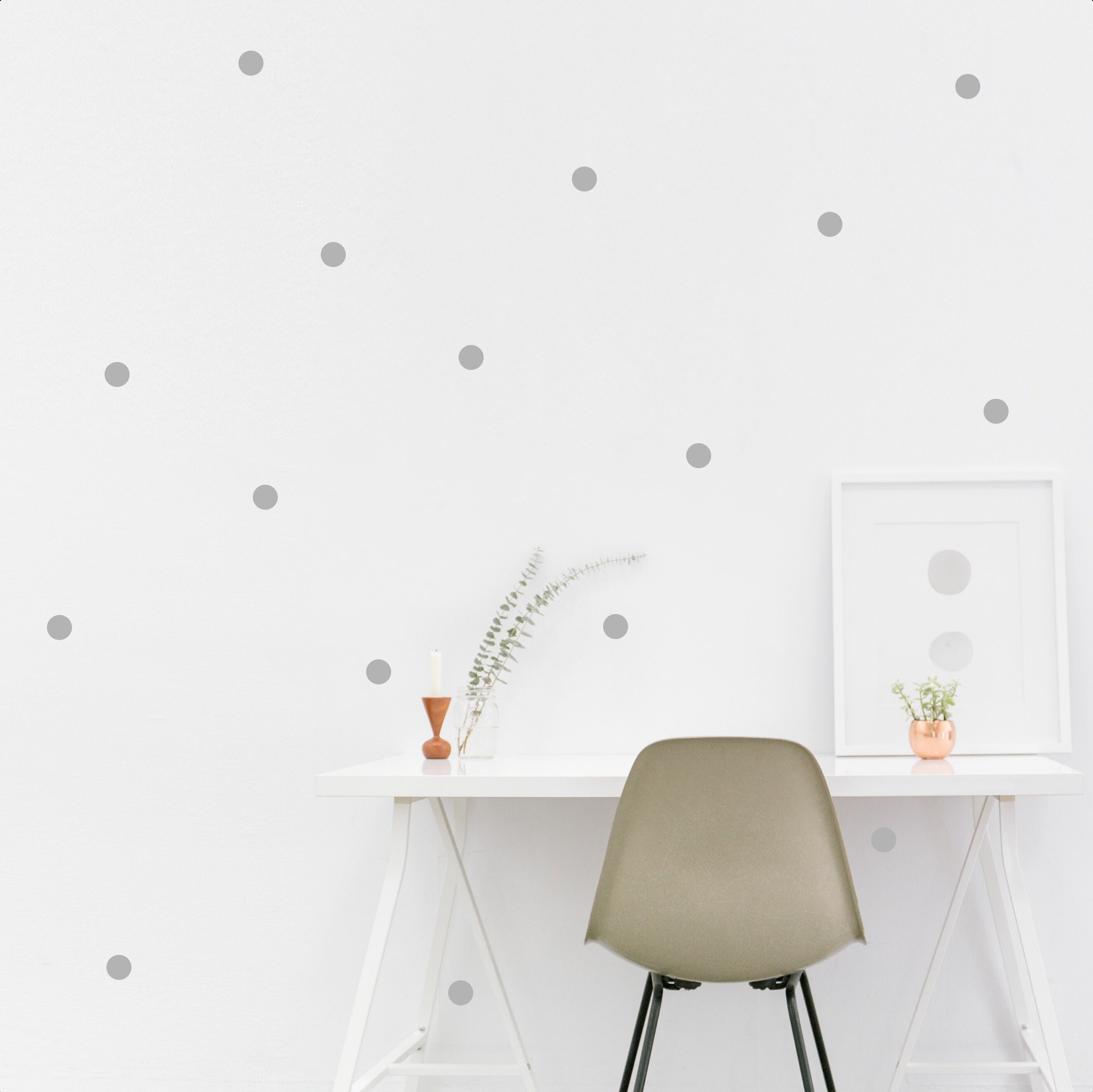 Polka Dot Decals Polka Dot Stickers Circle Wall Stickers | Etsy UK