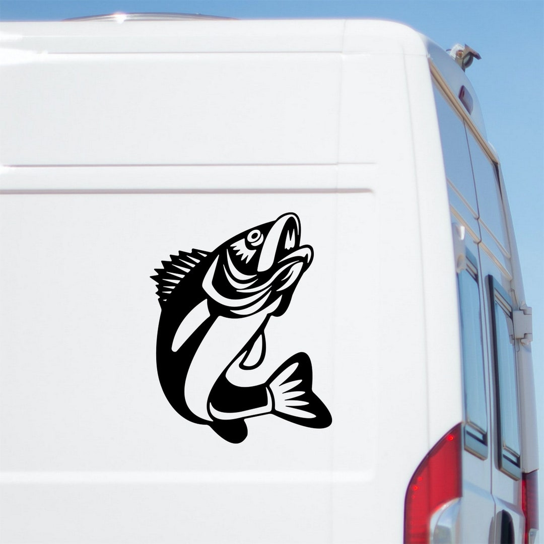 Large Fish Sticker Car Caravan Motorhome Camper Van RV Truck Bodywork ...