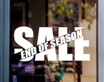 Sale Shop Window Sticker Retail Store Front Sale Display Vinyl | Etsy UK