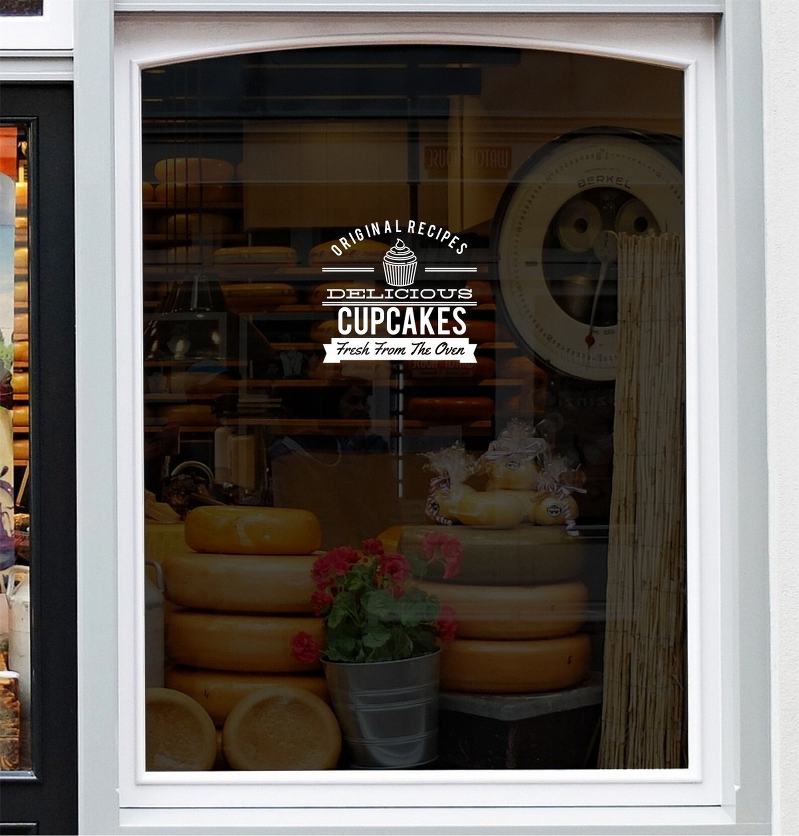 Bakery Shop Window Sticker Delicious Cupcakes Café Restaurant - Etsy