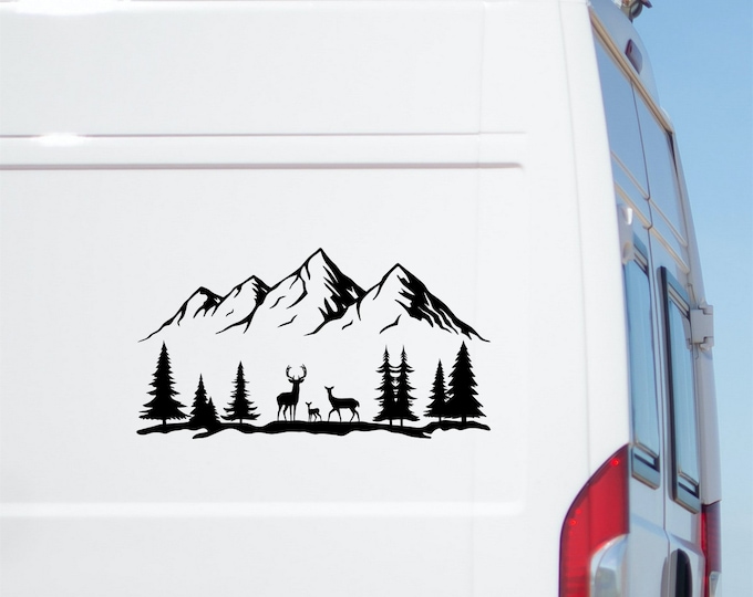 Adventure Van Life is Calling Vinyl Sticker Camper Camping Skate T5 T4 ...