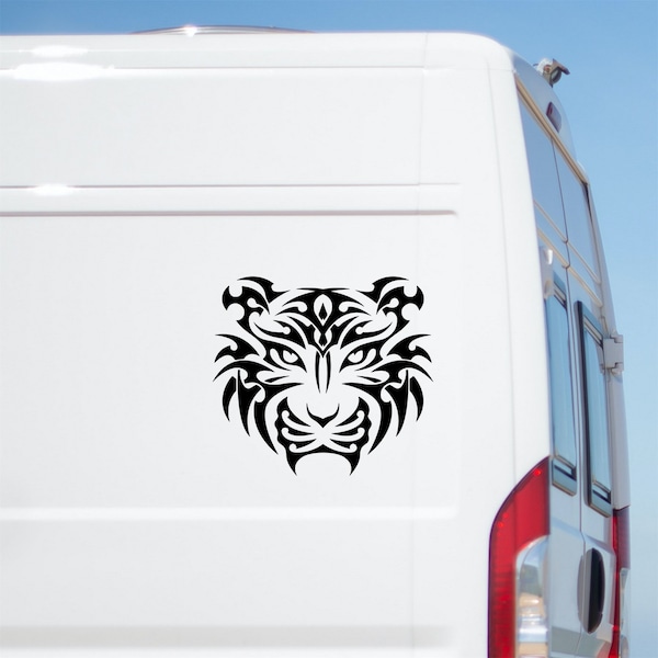 Tribal tiger sticker - Etsy France