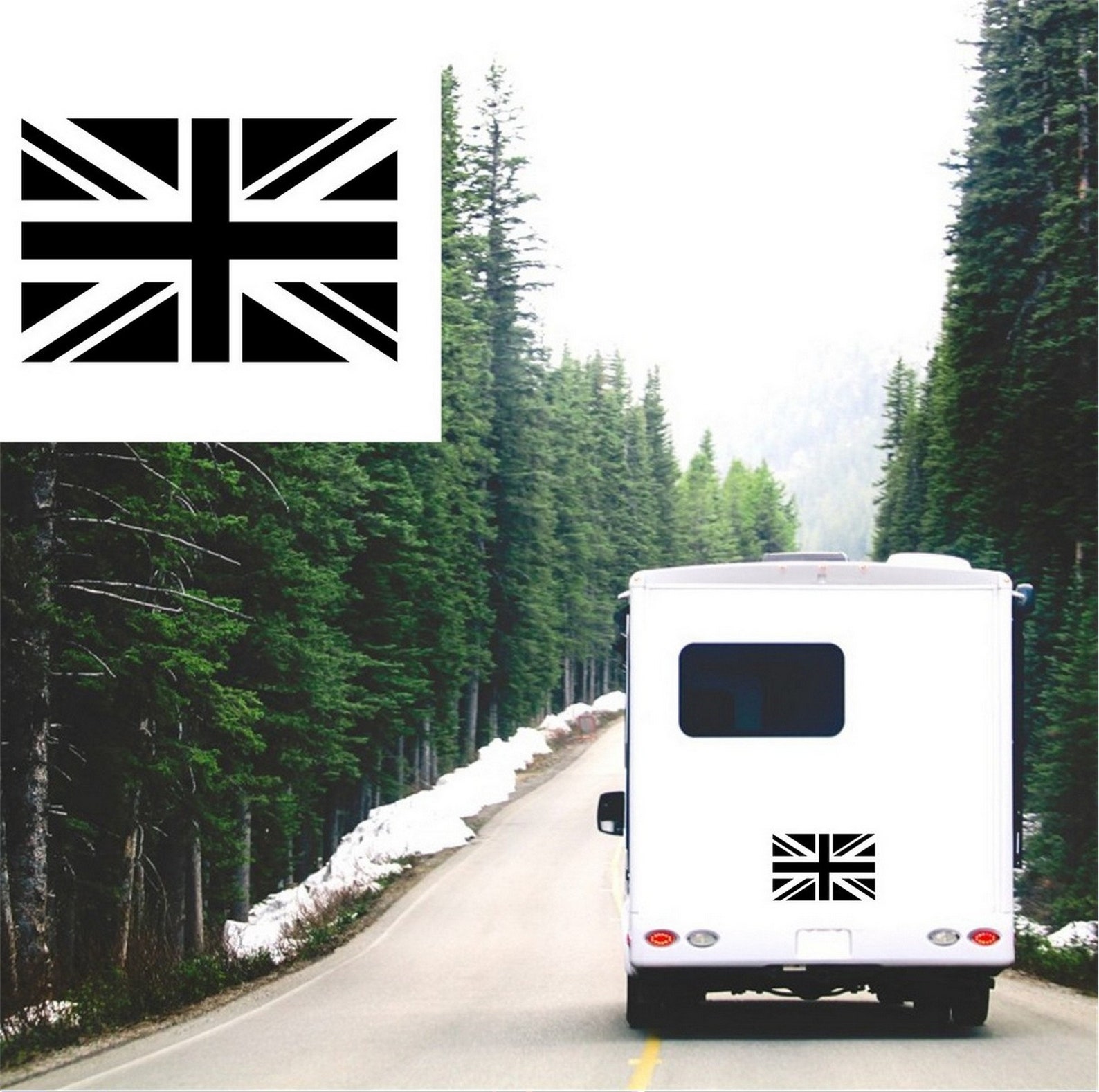 Large Union Jack Sticker Camper Van Caravan Motorhome Truck Decal - Etsy UK