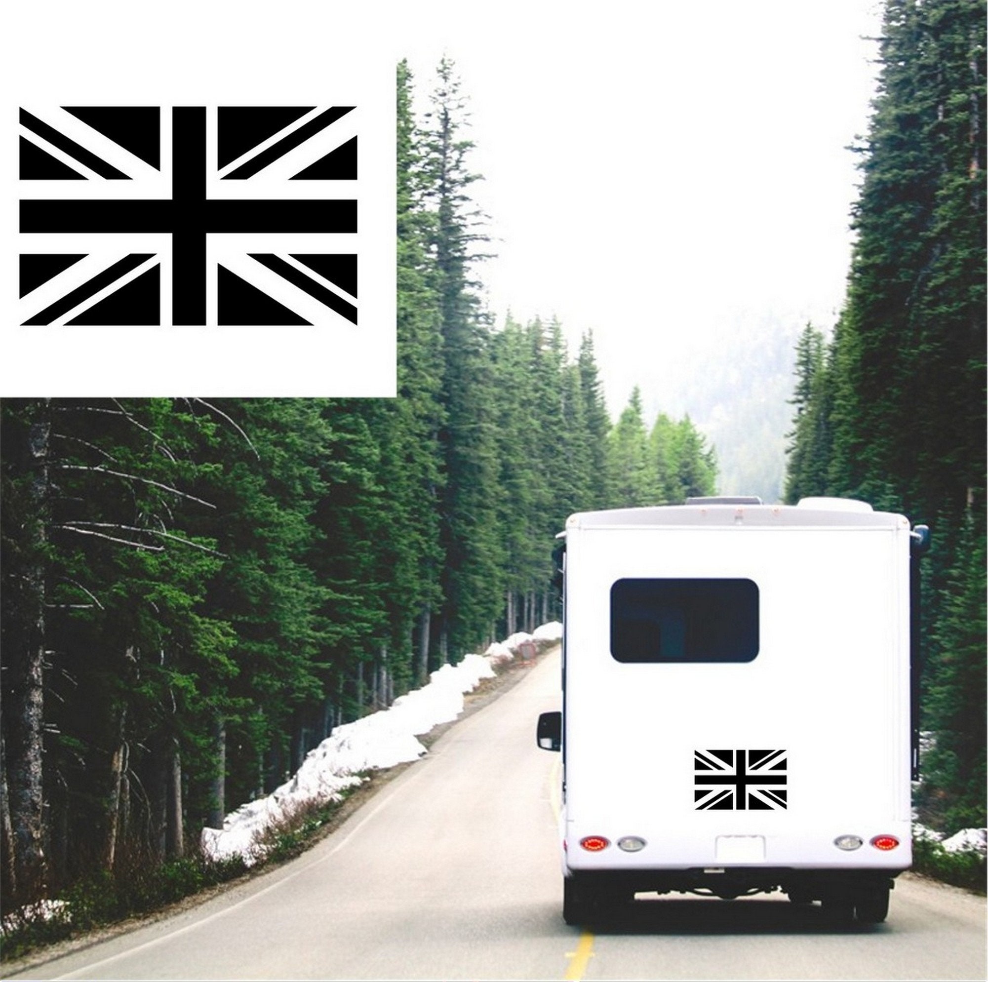 Large Union Jack Sticker Camper Van Caravan Motorhome Truck Decal - Etsy UK