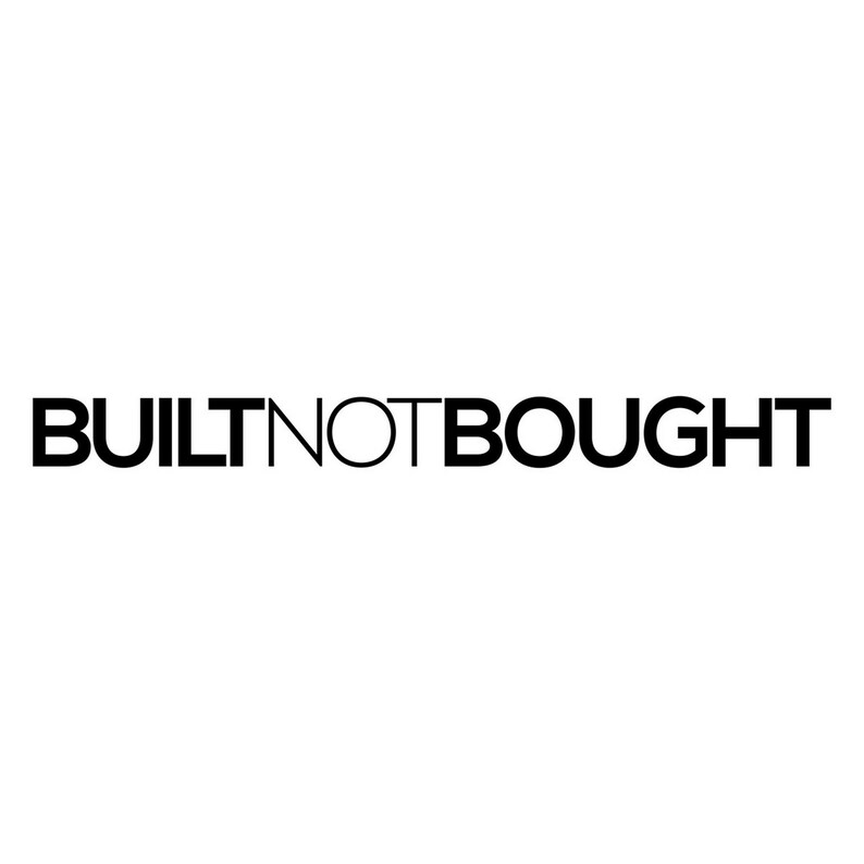 Built Not Bought Car Sticker JDM Drift Slammed Stance Static Fitment ...