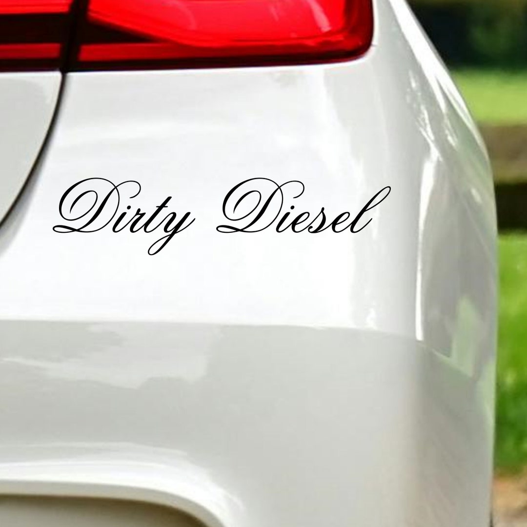 Dirty Diesel Sticker Car Camper Van Caravan Truck 4x4 off Road Vehicle ...