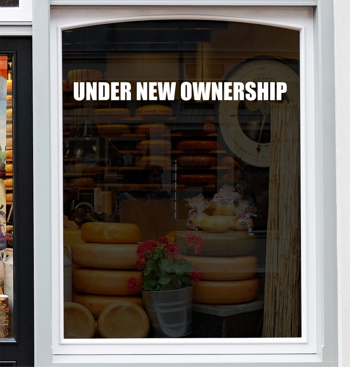 Under New Ownership Shop Window Sticker Retail Display Window Graphics ...