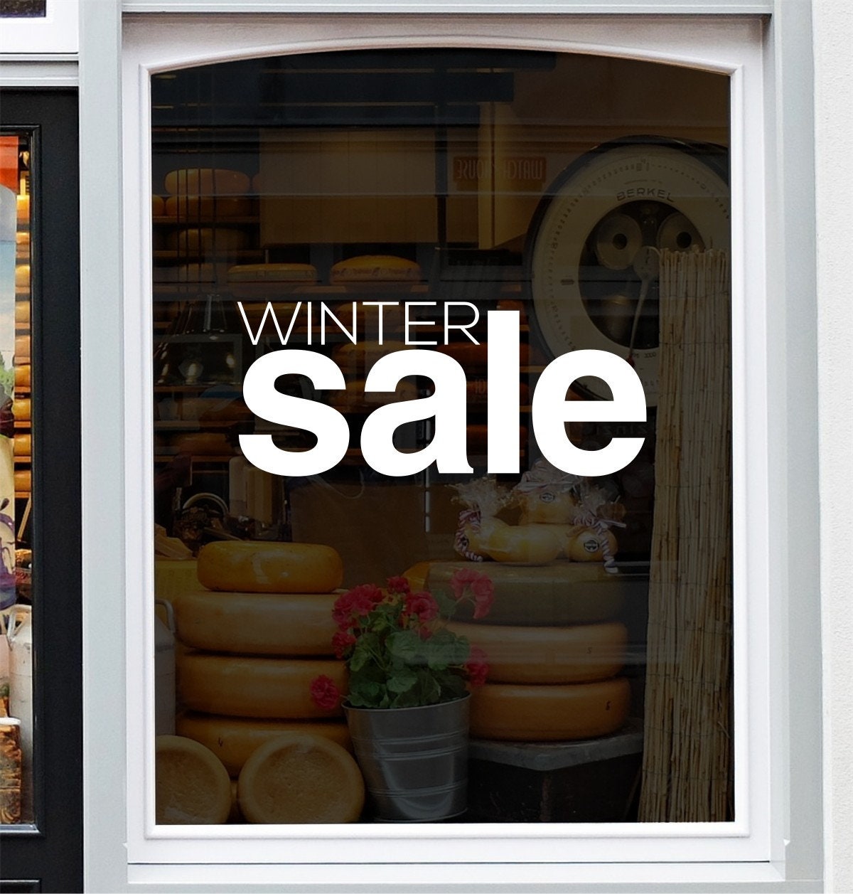 Winter Sale Shop Window Sticker Christmas Display Decal - Etsy UK