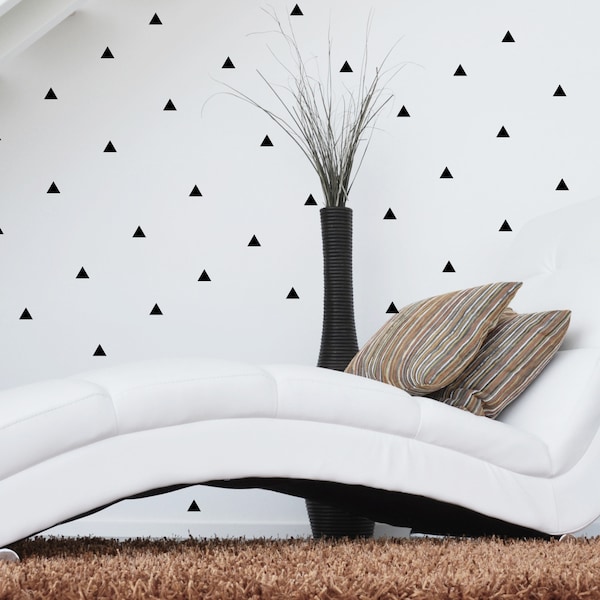 Triangle Wall Decal - Etsy