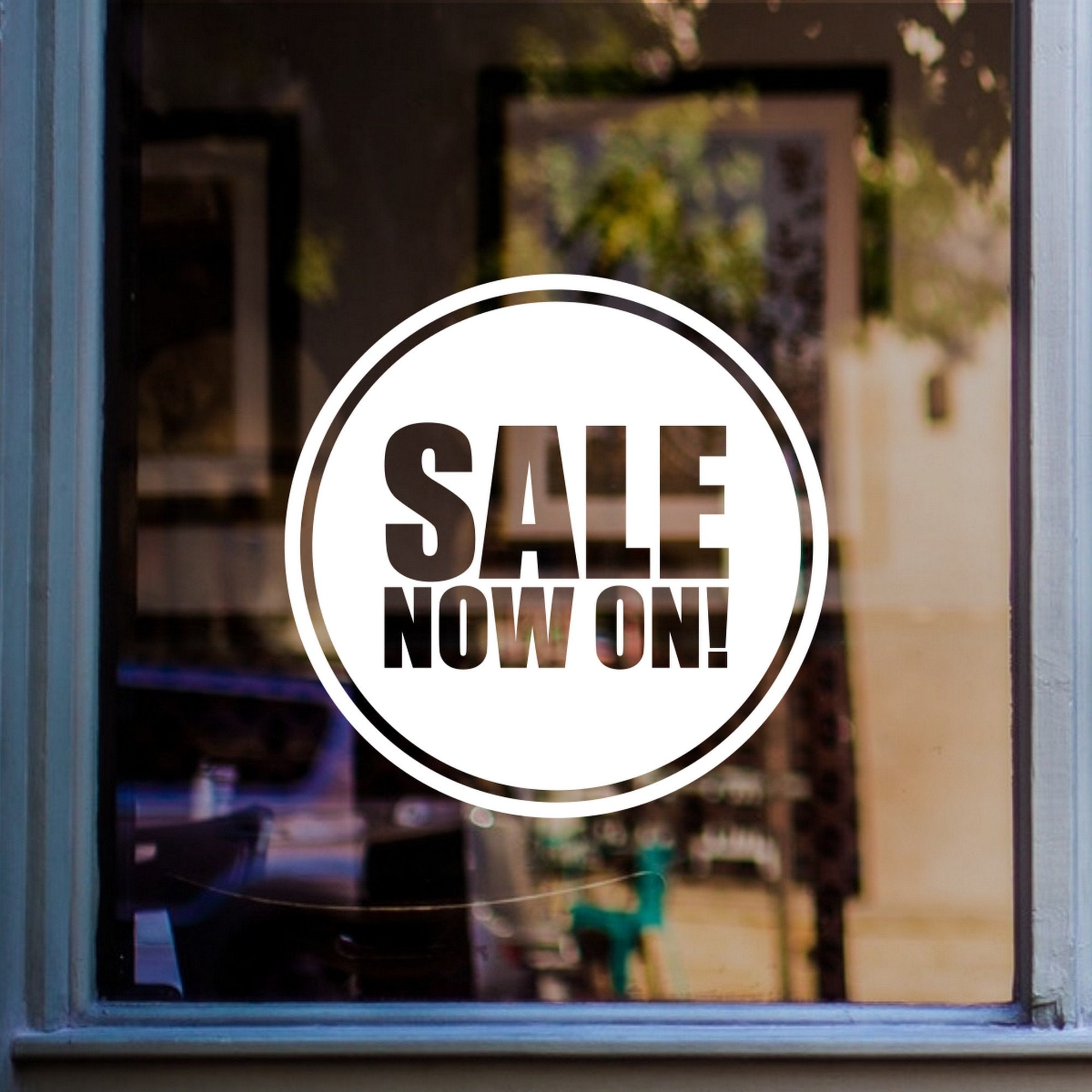 Sale Now on Shop Window Sticker Vinyl Decal Retail Display - Etsy UK