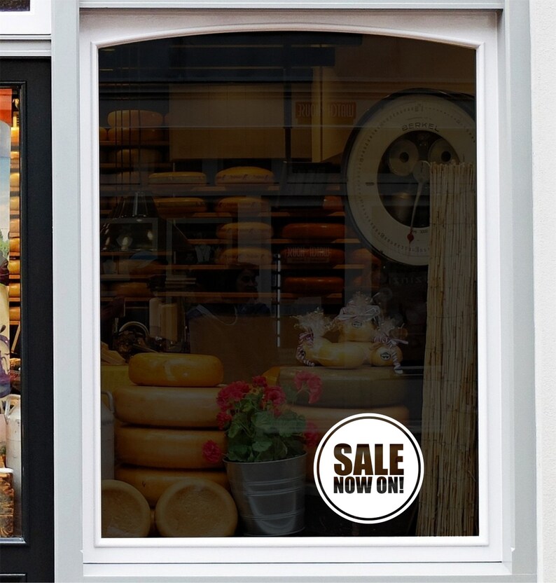 Sale Now on Shop Window Sticker Vinyl Decal Retail Display - Etsy UK