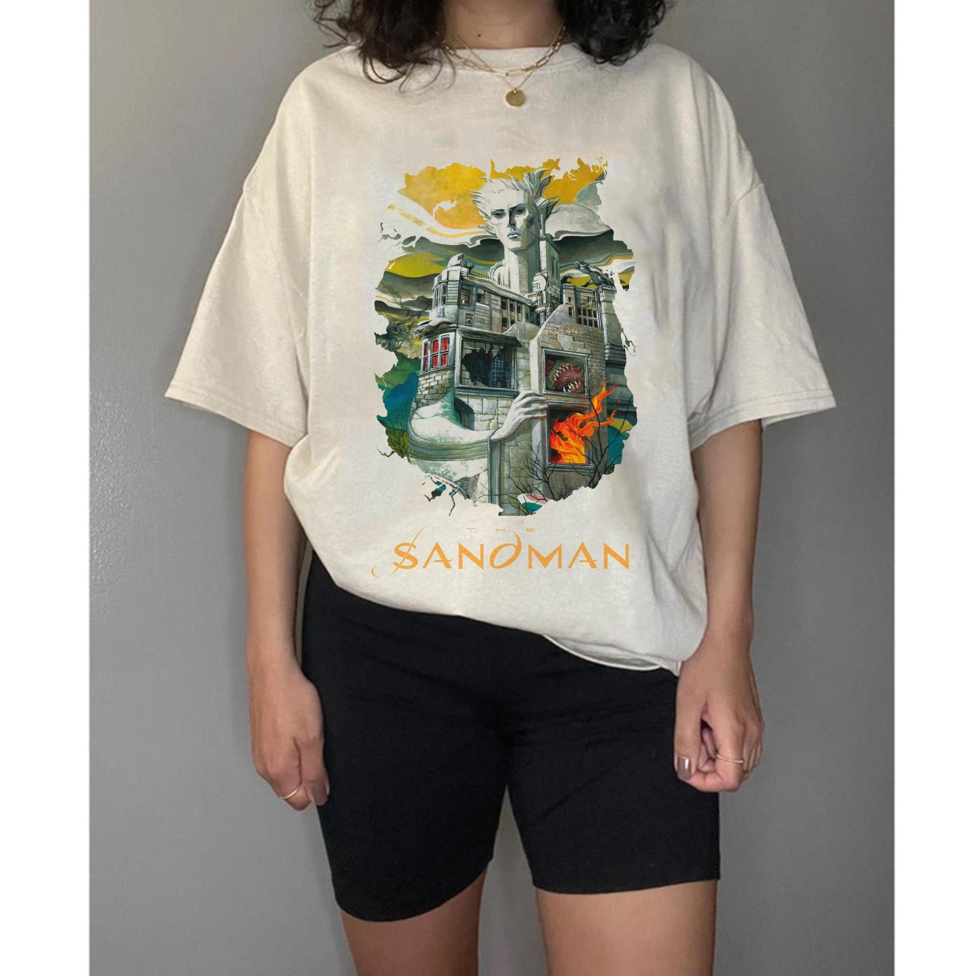 The Sandman 2022, Sand-man Neil Gaiman, The Endless Symbol Shirt ...