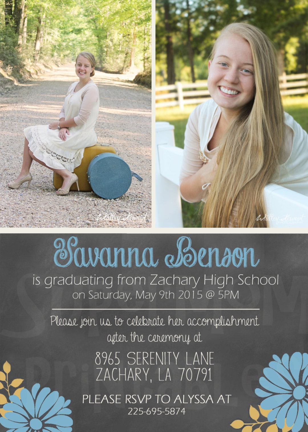 Graduation Party Invite - Etsy