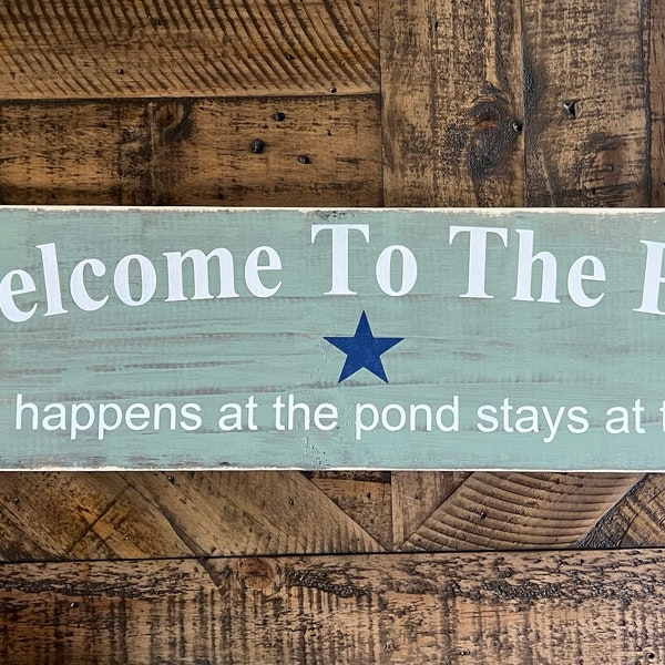 Lakehouse Sign - Etsy