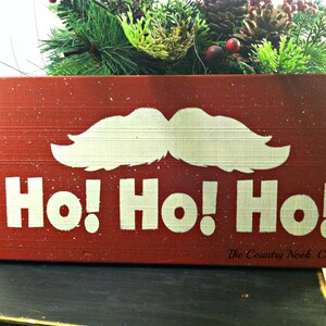 HO HO HO Sign - Etsy