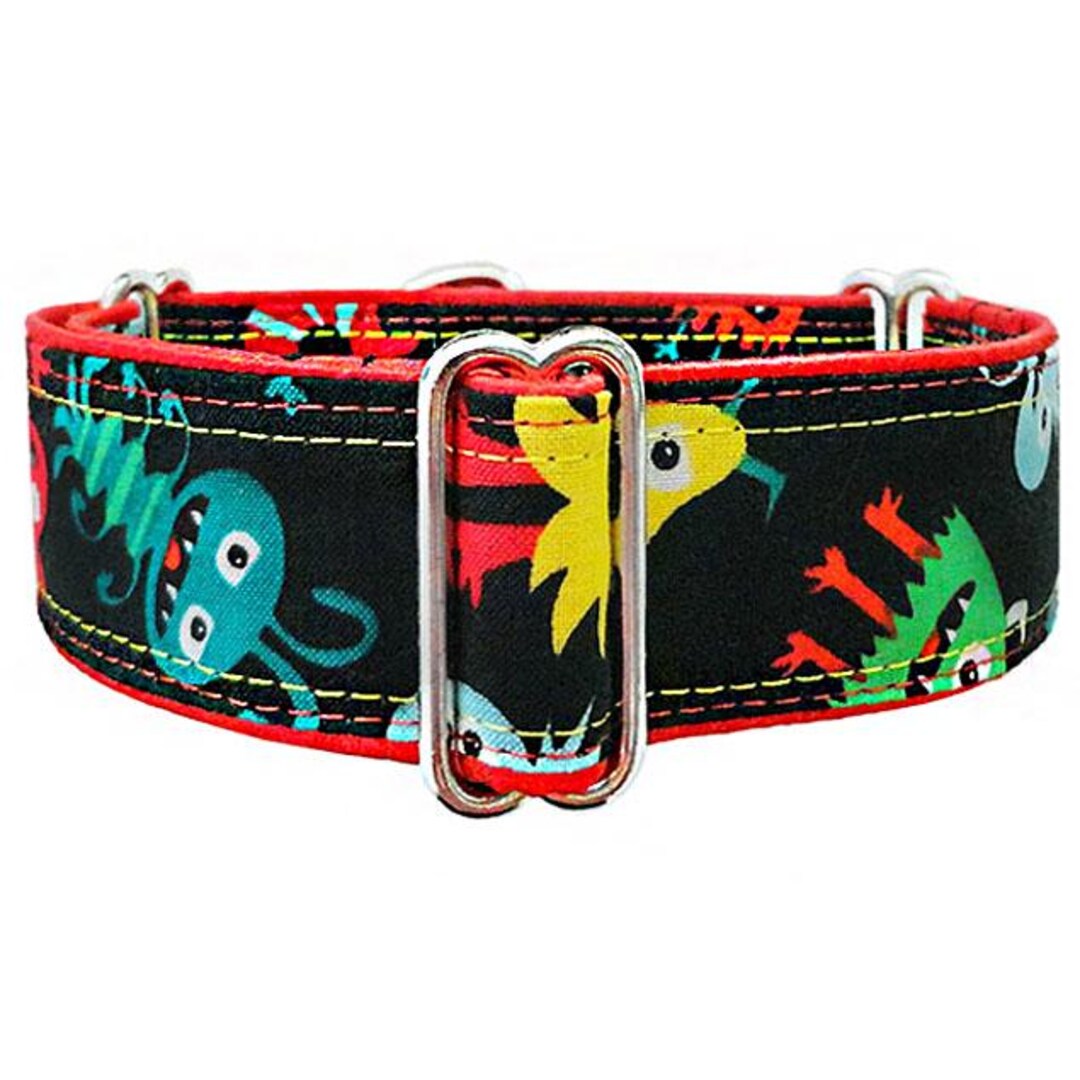 Creatures, Monsters, Alien Martingale Dog Collar. Adjustable Large Dog ...