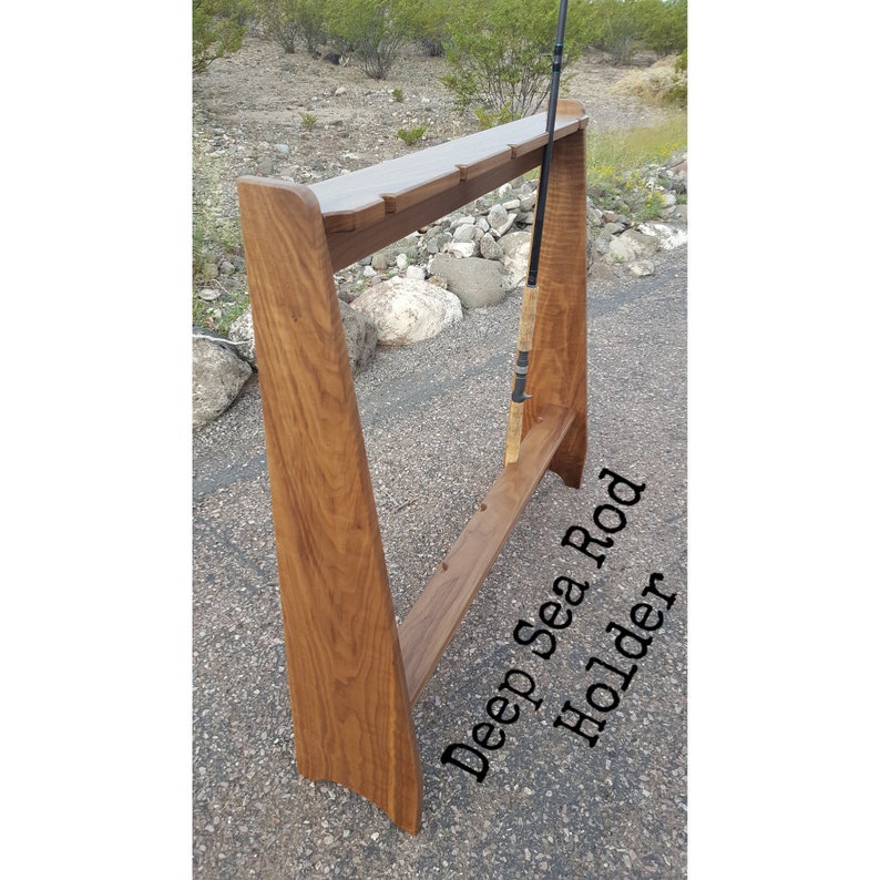 Fishing Rod Holder Deep Sea Rod Rack Large Rod Holder Saltwater Rod ...