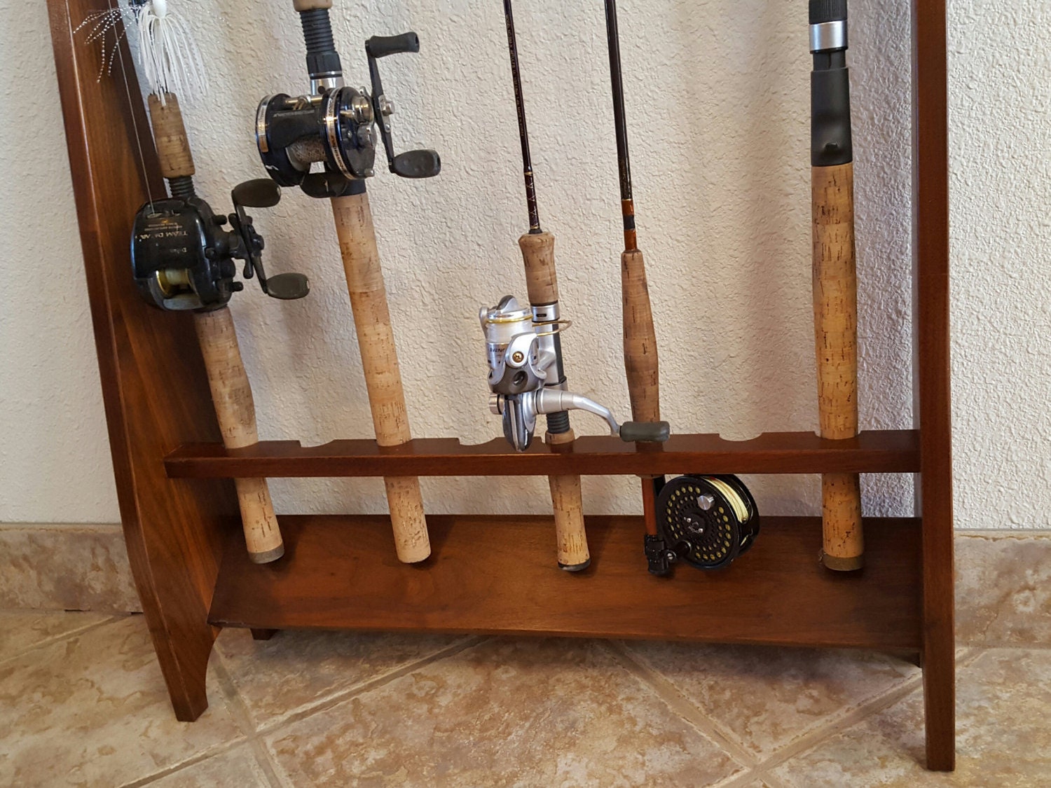 Fishing Rod Holder - Deep Sea Rod Rack - Large Rod Holder - Saltwater ...