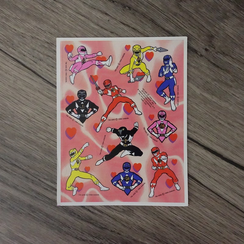 90s Power Rangers - Etsy
