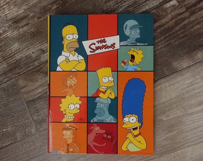Reserved for T 2002 the Simpsons Photo Album Hardcover Storage Book for ...