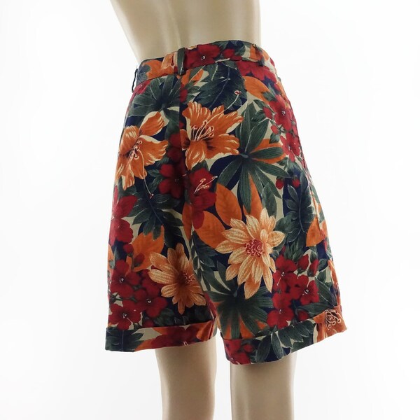 Floral Shorts - Etsy