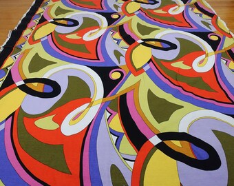 Psychedelic fabric | Etsy