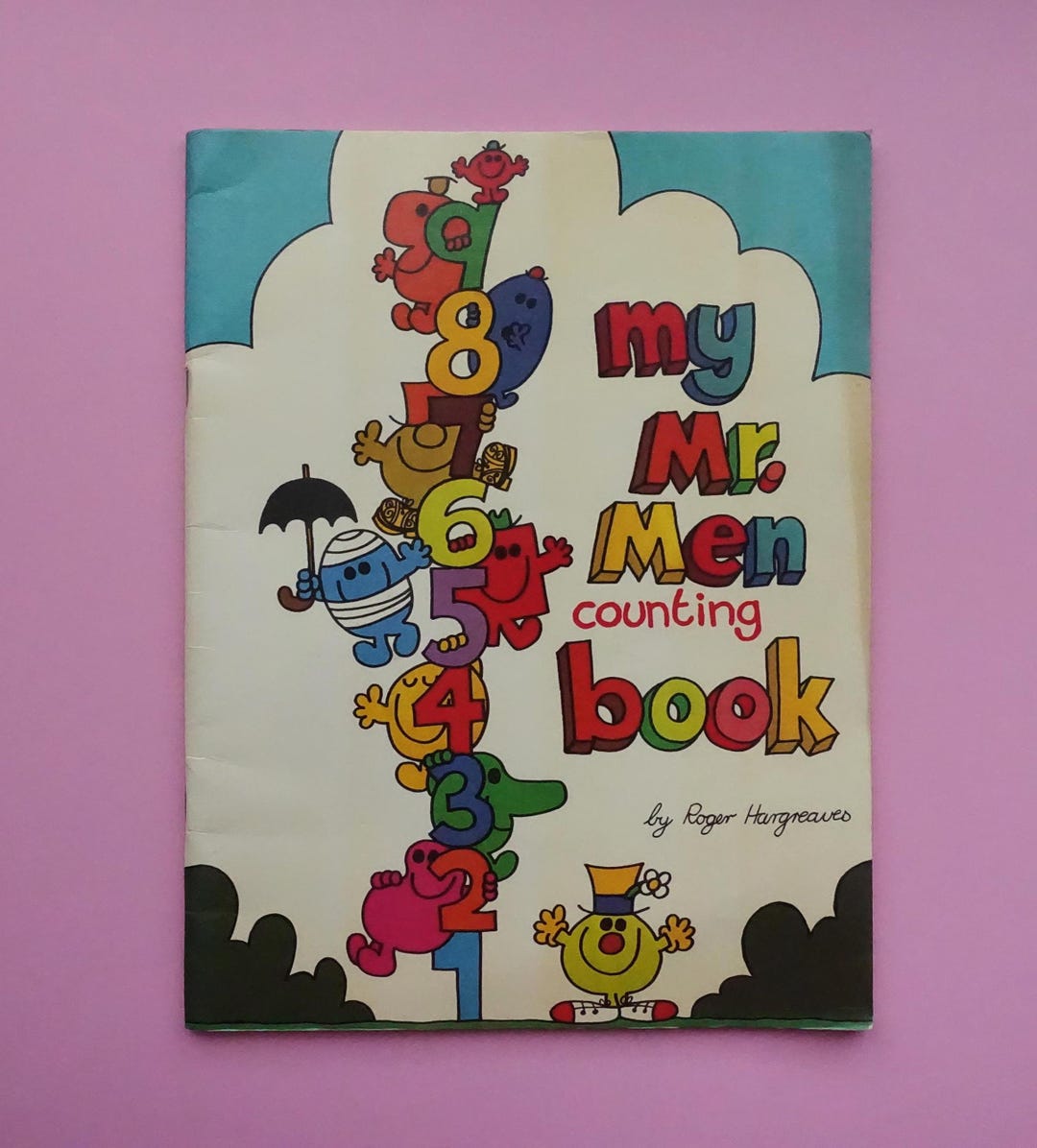 My Mr. Men Counting Book 1978 First Edition Softcover ISBN 859851109 - Etsy