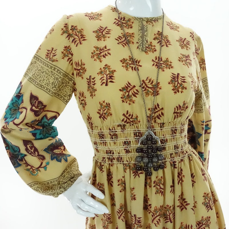Indian Block Print Dress - Etsy