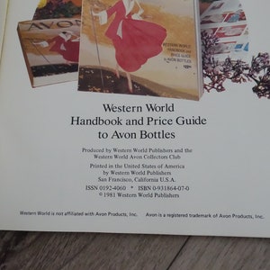 Vintage AVON Handbook and Price Guide Perfume Bottles and Collectibles ...
