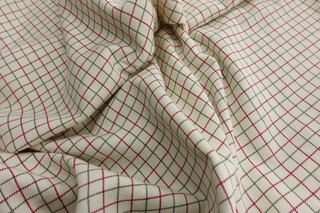 Ralph Lauren Tattersall Check Sheet Queen Flat Bedsheet Plaid Bedding ...