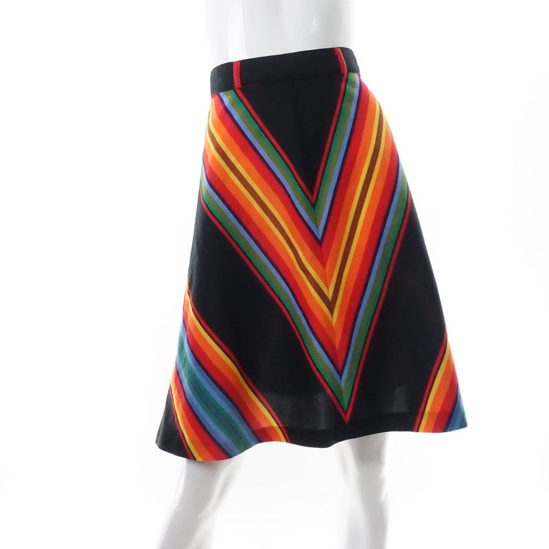 Rainbow Striped 70s - Etsy