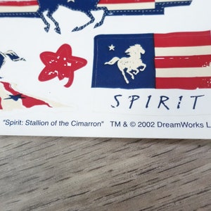 Spirit Stallion of Cimarron Horse Stickers Dreamworks Vintage Sandylion ...