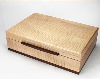 Curly Maple Jewelry Box - Etsy