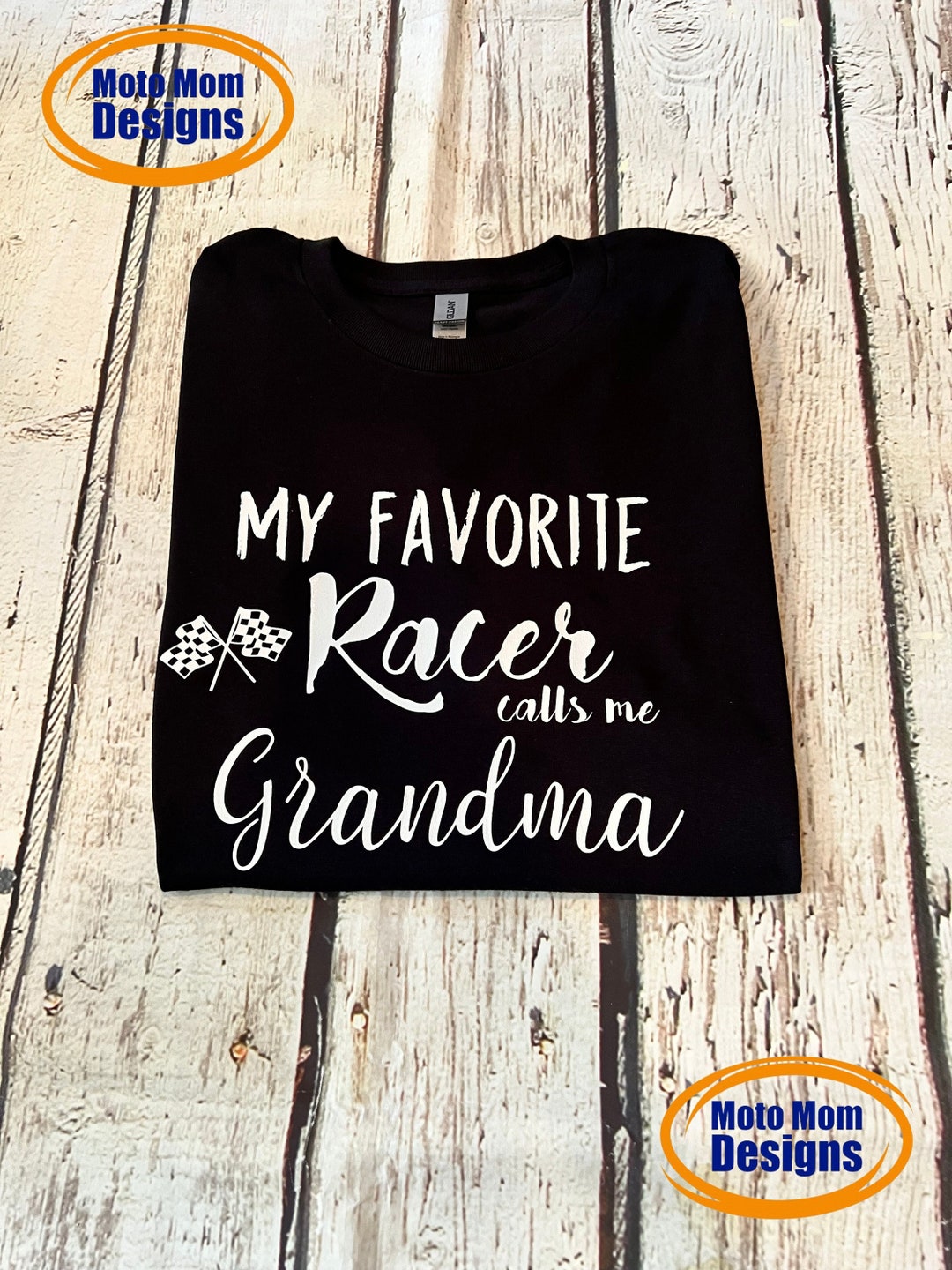 Grandma Racing Shirt: Moto Nana Dirt Track Tee - Etsy