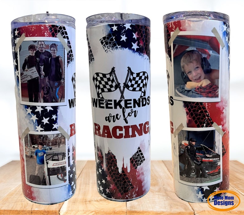 Weekends Are for Racing Tumbler Racing Cup Custom Tumbler - Etsy