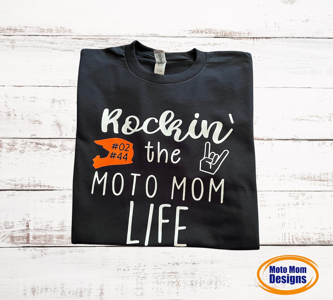 Custom Moto Mom Shirt, Motocross Shirt, Racing Shirt, Moto Mom Shirt ...