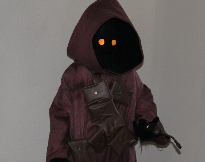 Deluxe Star Wars Life Size Custom Jawa Prop With Voice Chip, Blaster ...