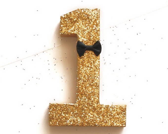 Number 1 Photo Prop-gold Number 1-numbers 8 Inches-birthday Photo Prop ...