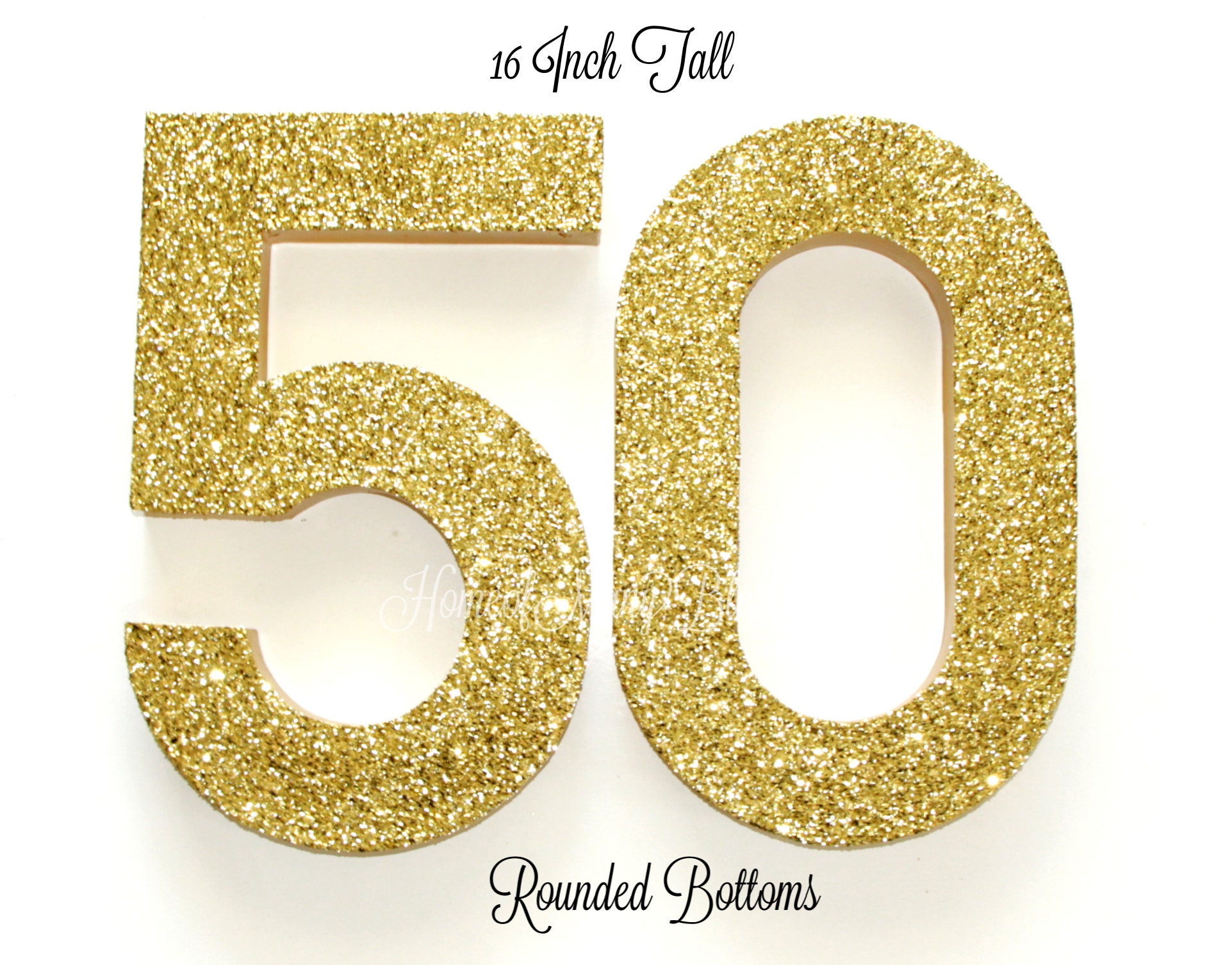 50th Birthday Prop,8 Inch 50th Number Prop,black 8 Inch Number,50th ...