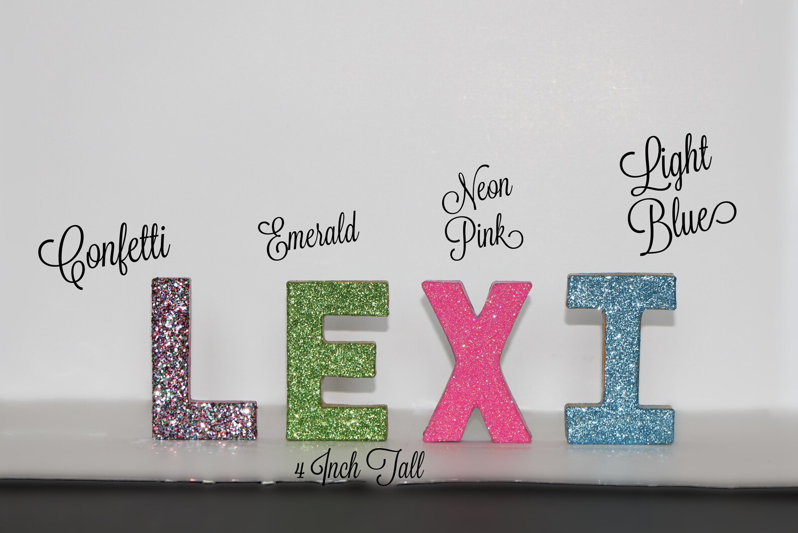 Custom Name,photo Props,4 in Glitter Letters,baby Belly Photo Props ...