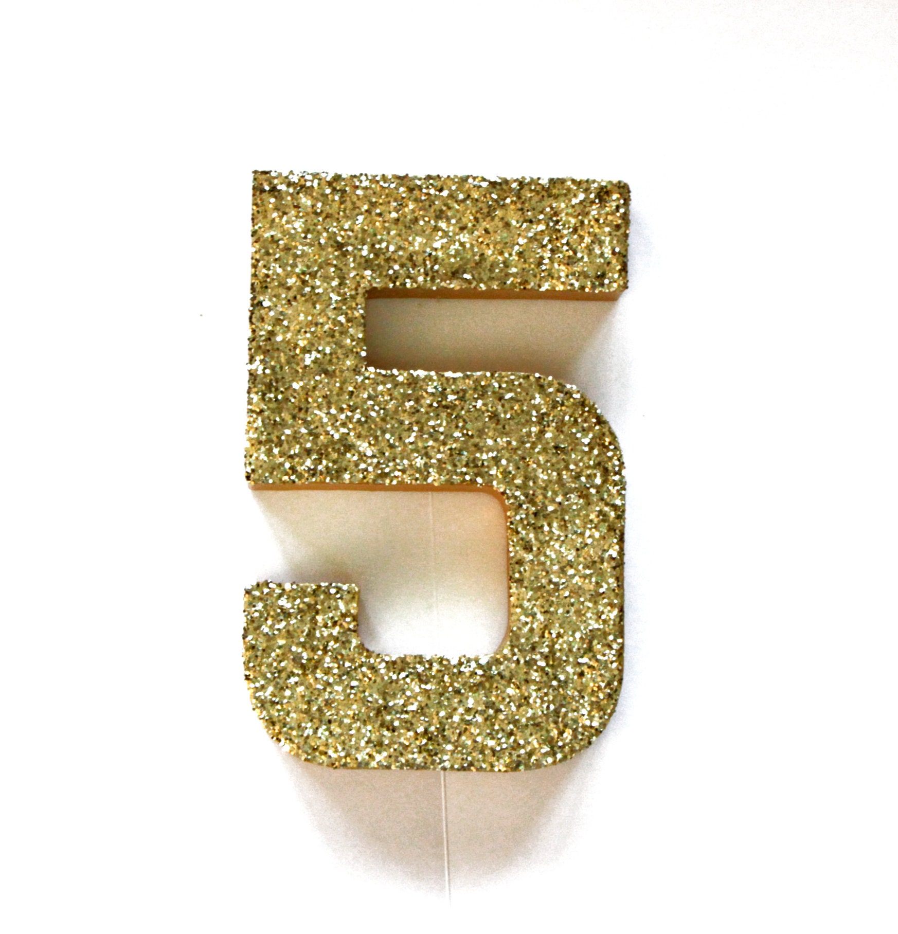 8 Inch Numbers Photo Prop-gold Glitter Number 8-numbers 8 Inches ...